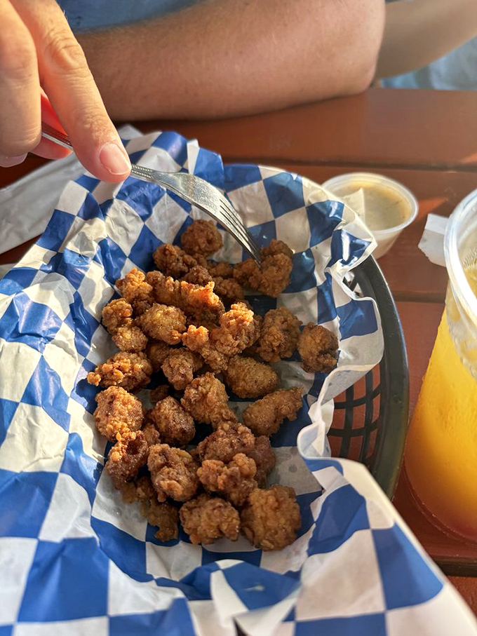 Crispy little nuggets of Southern tradition. Like popcorn, but with a backstory that would make a good novel.