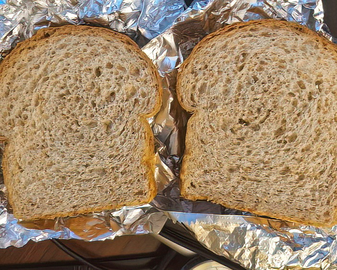 Homemade bread that makes store-bought loaves hang their heads in shame. Perfect crumb structure that's practically begging for butter.