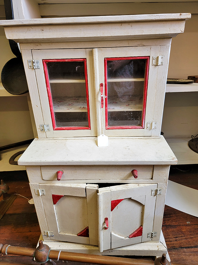 This isn't just kitchen furniture&mdash;it's a white Hoosier cabinet that witnessed countless family recipes before becoming Instagram-worthy vintage decor.