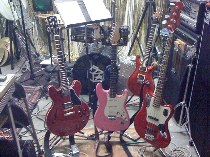 Rock history displayed in six-string form. These vintage guitars have stories to tell&mdash;and possibly a few unfinished riffs from garage bands past.