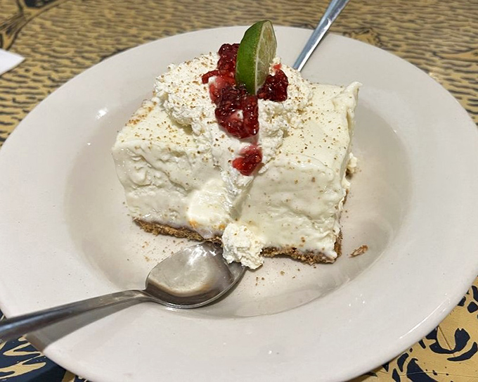 Key lime pie that strikes that perfect balance between sweet and tart&mdash;Florida's dessert ambassador doing its diplomatic duty.