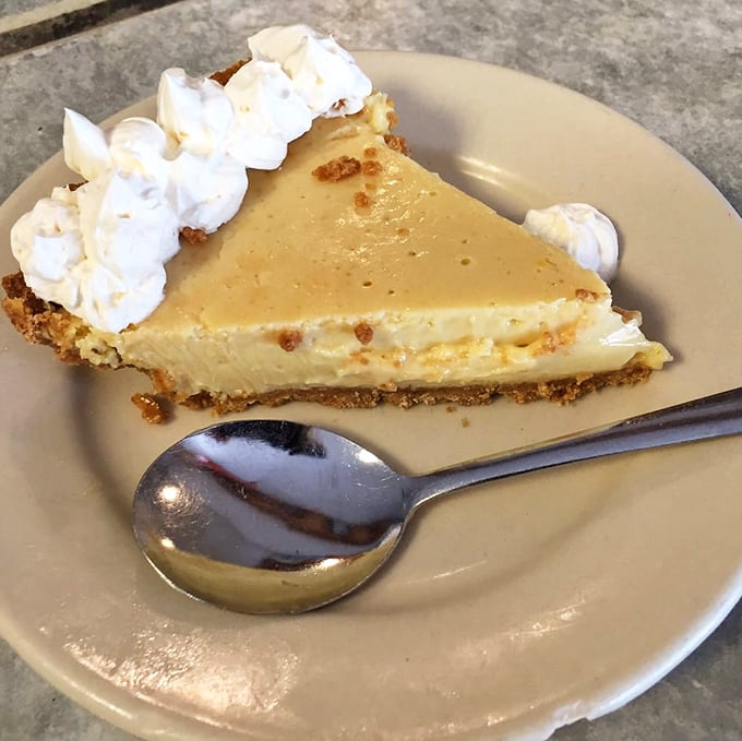 Key lime pie that strikes that perfect balance between tart and sweet &ndash; like a dessert that went to finishing school but still knows how to have fun.