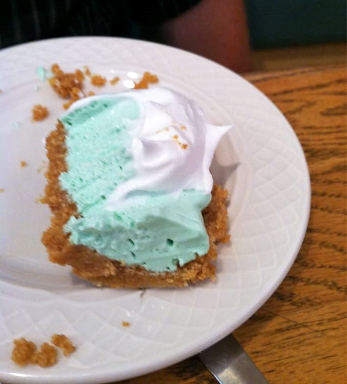 A slice of key lime pie that transports you straight to Florida without the sunburn. That graham cracker crust deserves its own fan club.