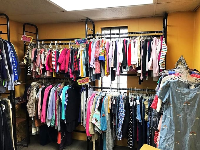 Little fashionistas get big style options here, proving that good taste doesn't require grown-up budgets.