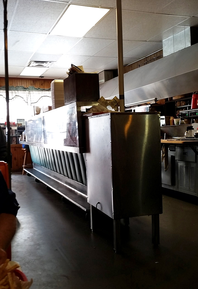 Behind the scenes where the magic happens&mdash;no molecular gastronomy or tweezers for plating, just decades of know-how and well-seasoned equipment.