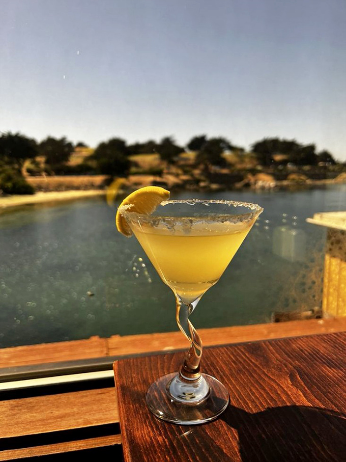 Sipping a lemon drop with that Monterey Bay view feels like you've stumbled into someone else's vacation photos&mdash;except it's real, and it's spectacular.