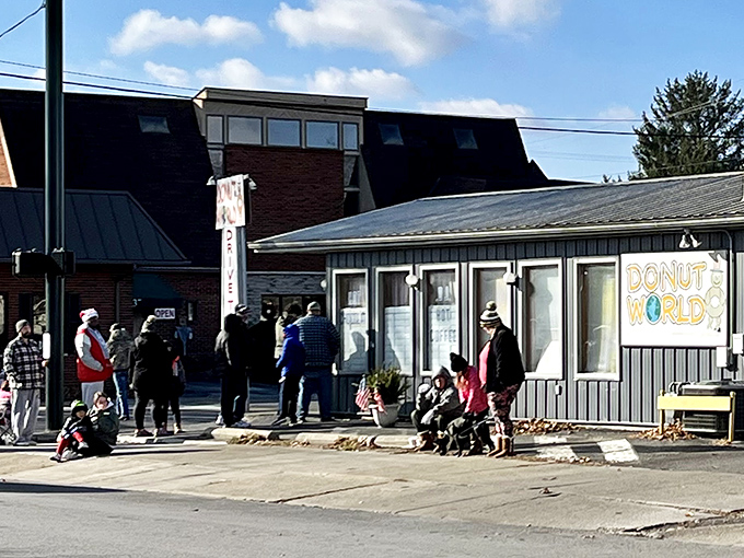 The line outside speaks volumes. When people willingly queue up in all weather for donuts, you know you've found something special.