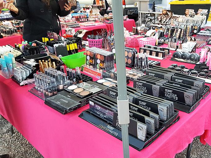 A cosmetics display that rivals department store beauty counters&mdash;where makeup dreams come true without the intimidating salespeople or wallet-emptying prices.