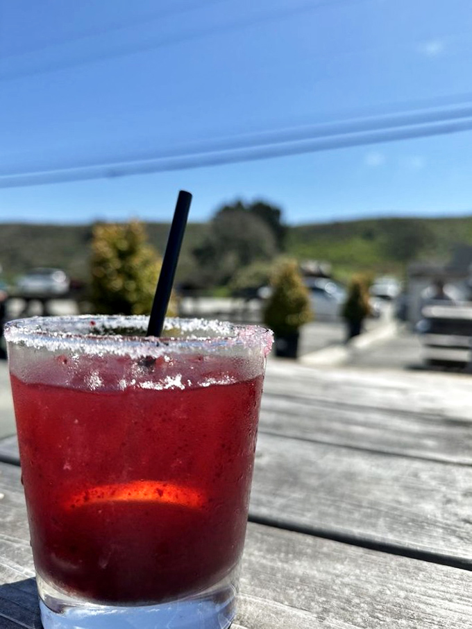 A sunset in a glass, with enough personality to make even teetotalers consider a sip.