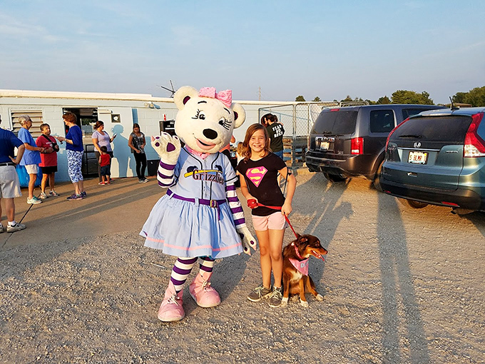 Character meet-and-greets add extra sparkle to the drive-in experience, making the evening about more than just the movies.