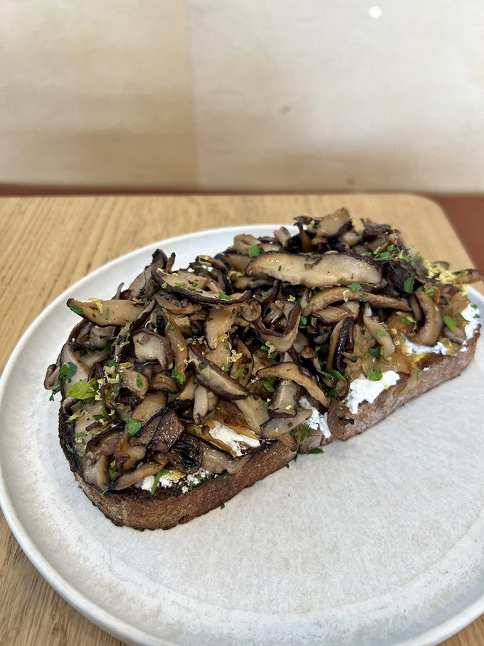 Mushrooms on toast &ndash; proof that fungus can be fabulous when saut&eacute;ed to caramelized perfection and piled high on crusty sourdough.
