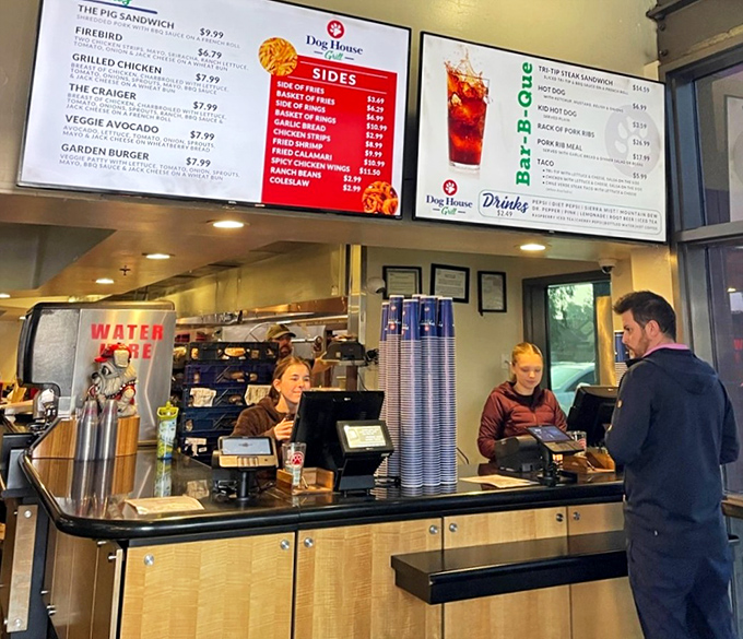 Digital menus and friendly faces make ordering feel like chatting with neighbors who happen to serve incredible food.