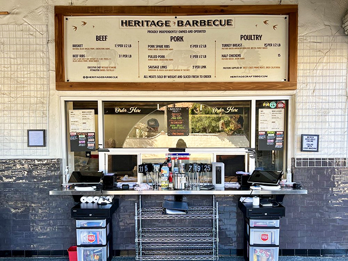 The ordering window&mdash;where dreams come true and diet plans go to die. Choose wisely, choose hungrily.