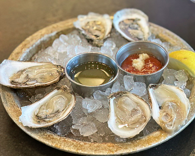 Oysters so fresh they're practically still gossiping about ocean drama. The mignonette sauce is their perfect dance partner.