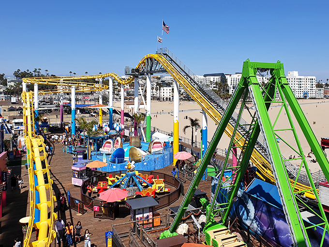 Roller coasters and thrill rides prove that screaming with delight is the universal language, regardless of your age or origin.