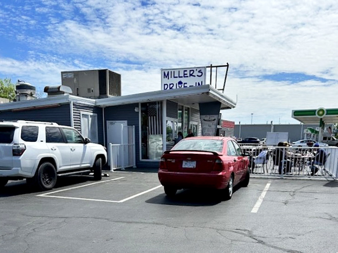 The drive-up experience remains unchanged &ndash; pull up, order, and prepare for happiness delivered through your car window.