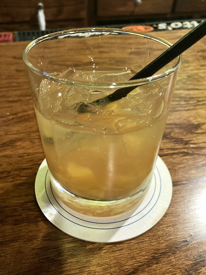 A proper bourbon cocktail, served with ice that actually keeps it cold&mdash;the perfect companion for cutting through rich, smoky barbecue flavors.