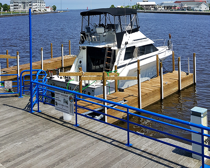 Not just a parking spot for boats&mdash;this well-maintained dock is where weekend captains begin their Great Lakes adventures.