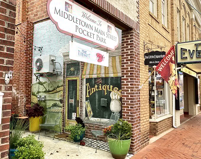 Middletown's charming Pocket Park transforms a sliver of downtown into an inviting oasis, proving that sometimes the smallest spaces hold the most delightful surprises.