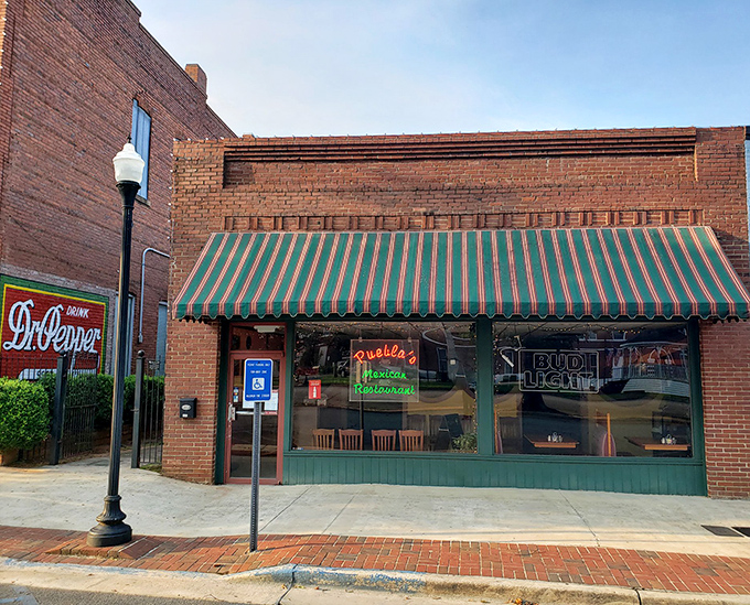 Puebla's Mexican Restaurant brings a splash of color and spice to the historic brick buildings of downtown Sandersville.