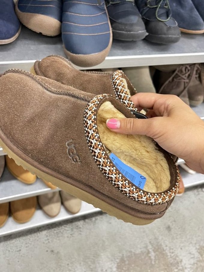 UGG slippers with plenty of cozy life left. In Florida, these are considered essential winter gear when temperatures plummet to a frigid 65 degrees.