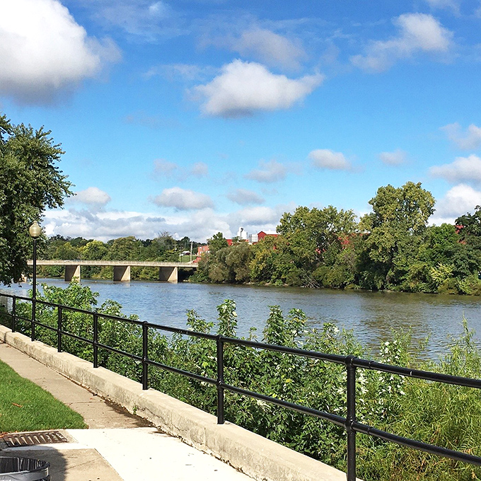The Maumee River doesn't just flow through Defiance&mdash;it defines it, offering peaceful views that make even the most dedicated screen-scrollers look up.