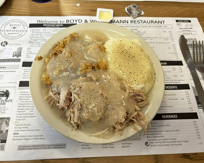 Turkey dinner that tastes like every holiday memory you've ever cherished, minus the family drama and political discussions.