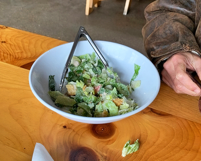 A Caesar salad that Julius himself would cross the Rubicon for&mdash;crisp, perfectly dressed, and ready for its close-up.