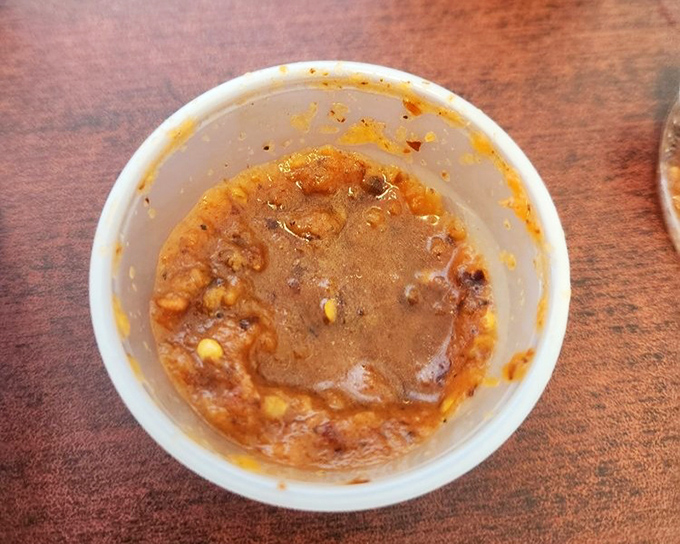 That mysterious cup of possibility &ndash; could be salsa, could be life-changing, probably both.