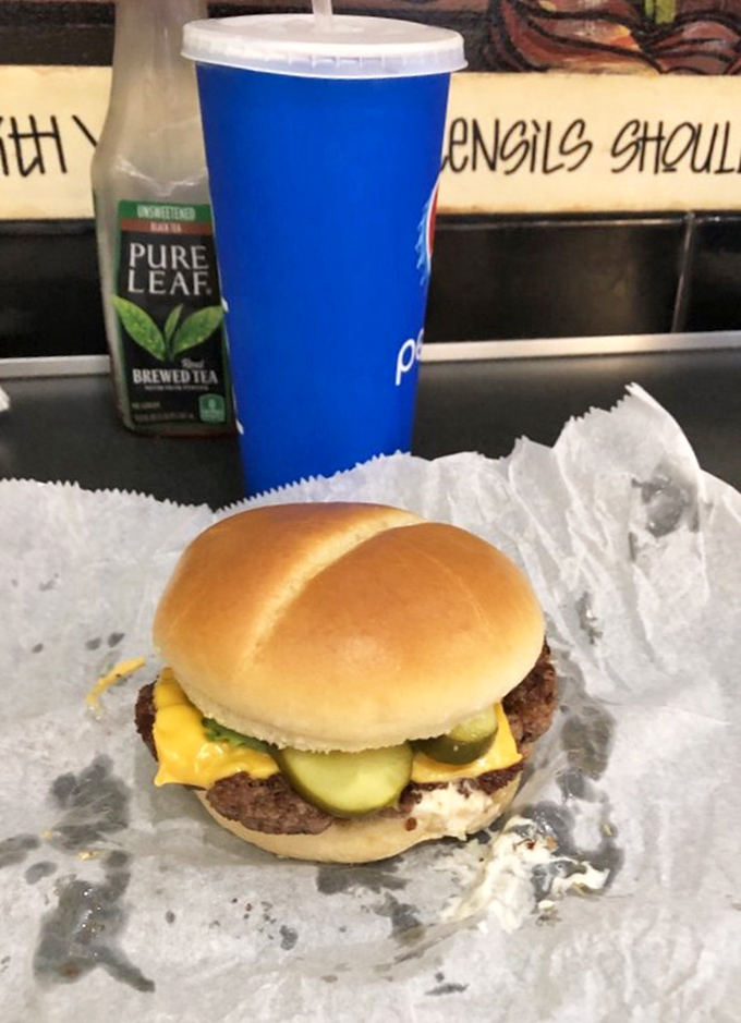 The Scooter Burger proves this place masters more than just their famous hot dogs.