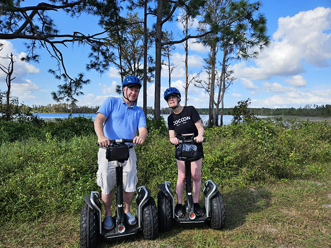 Segway tours: for when you want to experience nature but your inner lazy person negotiated some compromises.