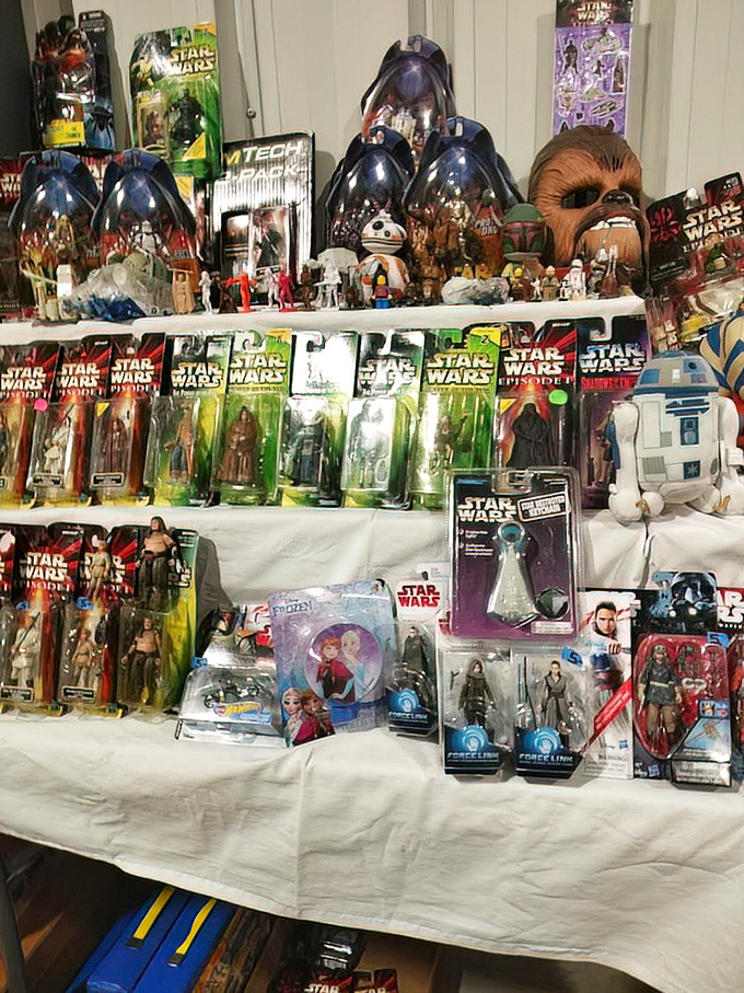 Star Wars collectibles that transport grown adults back to their childhood galaxy far away.