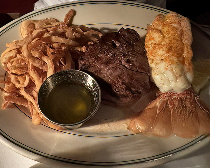 The Surf and Turf isn't just dinner&mdash;it's a celebration on a plate, where land and sea come together in delicious harmony.