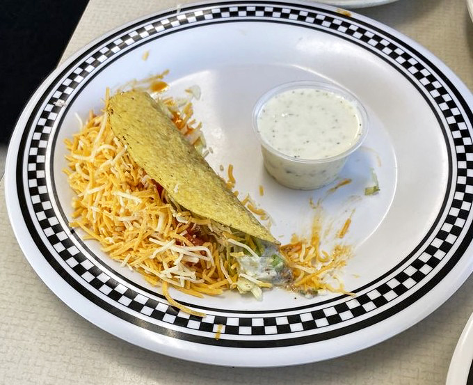 This taco brings Midwest sensibilities to Mexican inspiration, with cheese generously applied according to Ohio's "more is more" philosophy.