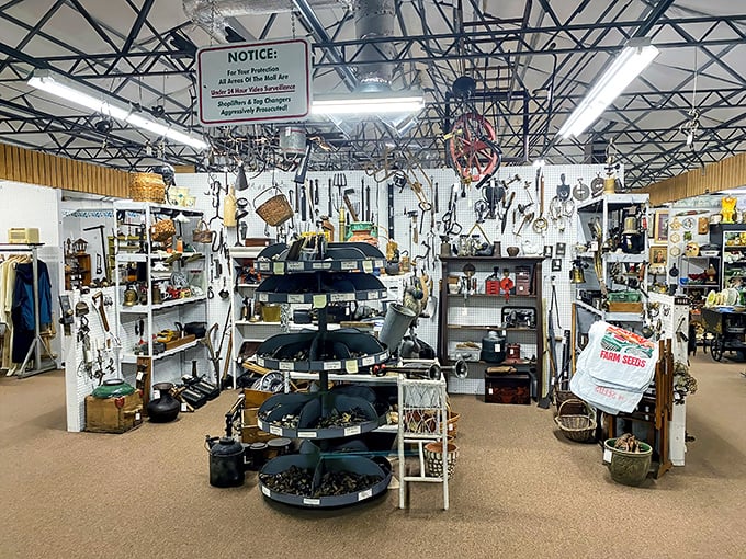 Tool heaven for the handy historian &ndash; where objects that built America hang in suspended animation, waiting for appreciative new hands.