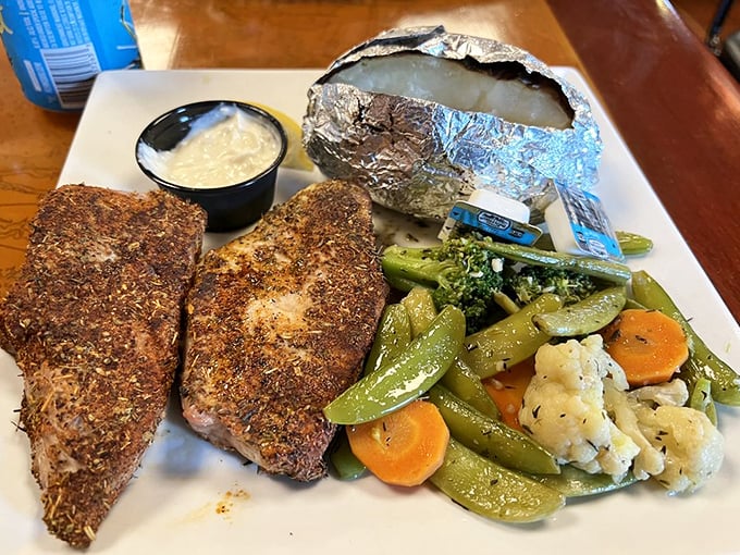 Fish so fresh it practically introduces itself, seasoned simply to let its natural flavors take center stage.