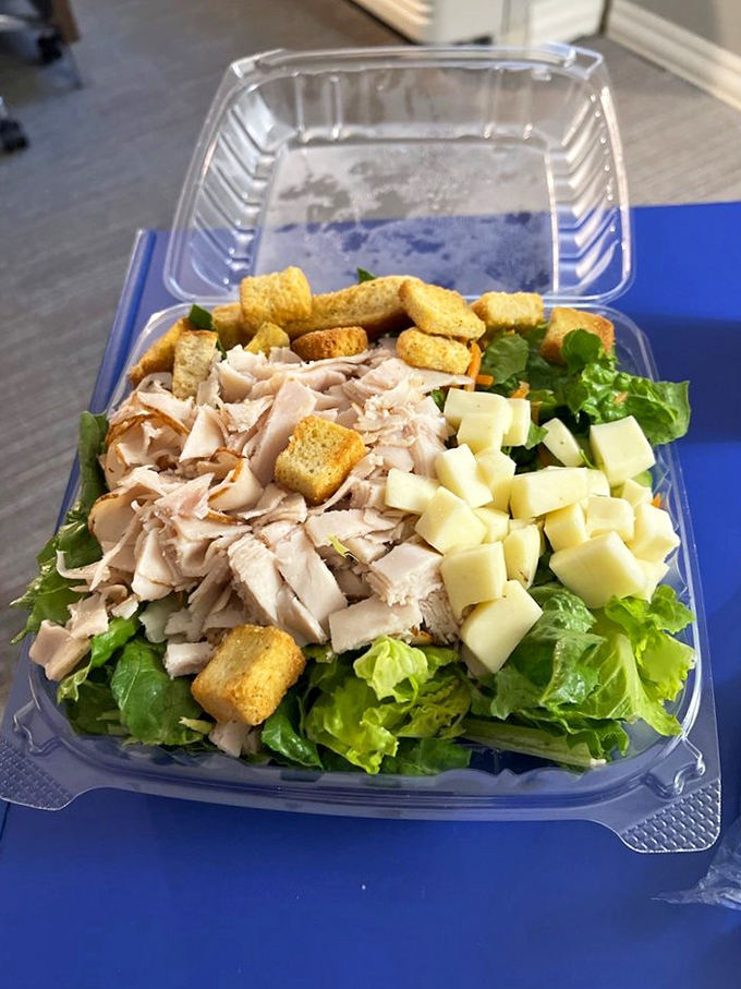 Fresh, crisp, and protein-packed&mdash;the turkey salad offers a lighter option without sacrificing flavor. For when you want to feel virtuous while still treating yourself.