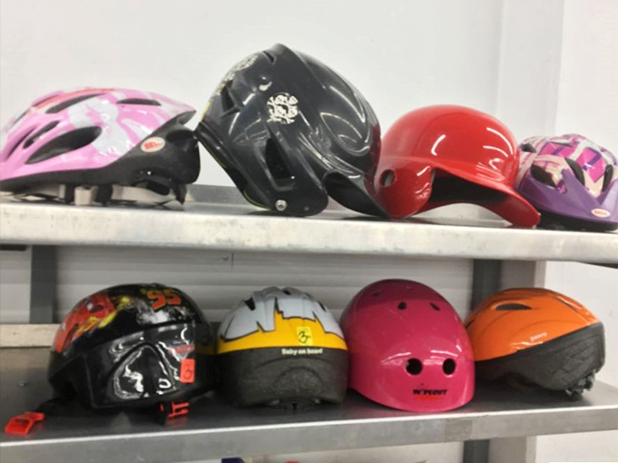 Helmet collection that proves safety can be colorful&mdash;perfect for the cyclist who wants protection with personality.