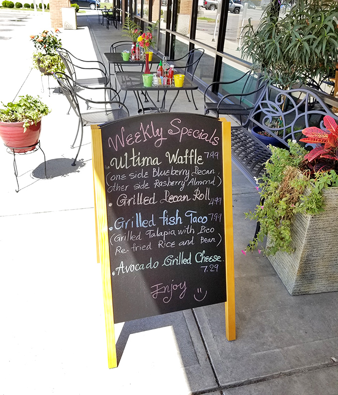 The chalkboard of weekly specials reads like a poem to possibility&mdash;each option more tempting than the last.