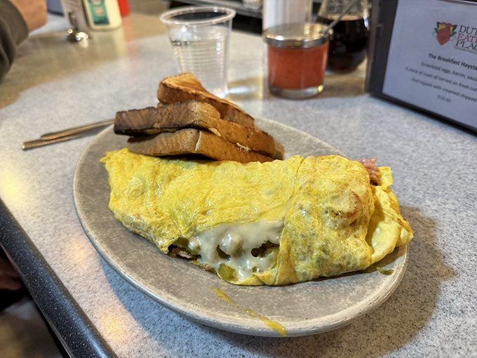 This Western omelet doesn't just contain peppers and ham&mdash;it contains hopes, dreams, and the promise that today might actually be a good day.