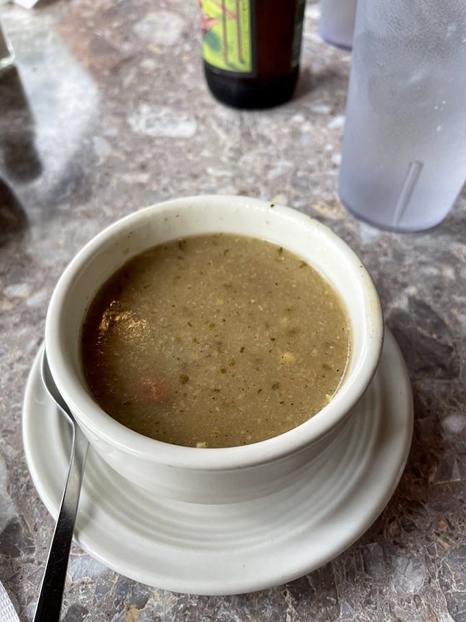 A steaming bowl of traditional Polish soup that warms you from the inside out &ndash; like a woolen sweater for your soul on a brisk Michigan day.