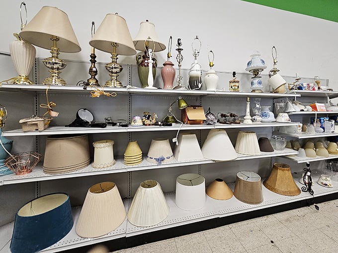 Lamp department or time machine? These vintage lighting options have illuminated decades of late-night conversations and bedtime stories.