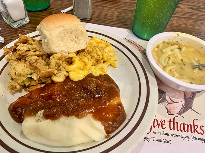 This isn't just breakfast&mdash;it's a Pennsylvania Dutch symphony on a plate, where gravy conducts and every bite harmonizes perfectly.