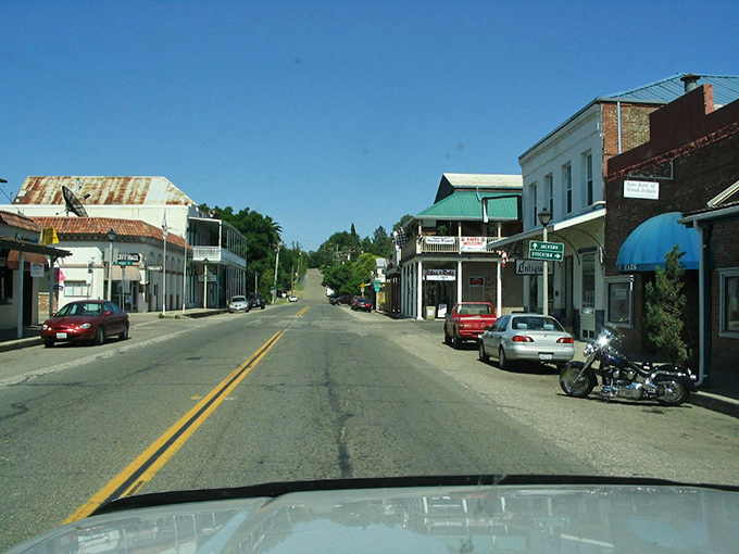 Ione's business district proves that charm doesn't need complexity&mdash;just sunlight, history, and enough parking spots for the locals to grab their morning coffee.