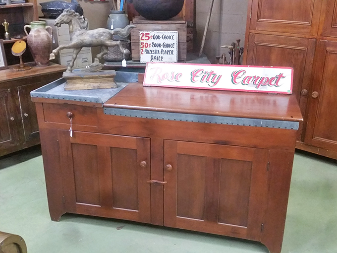 This isn't just furniture; it's a time capsule with drawers, telling stories of craftsmanship from when things were built to outlast their makers.