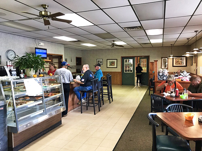 Where locals gather at the counter, trading stories as essential to the menu as the food itself.