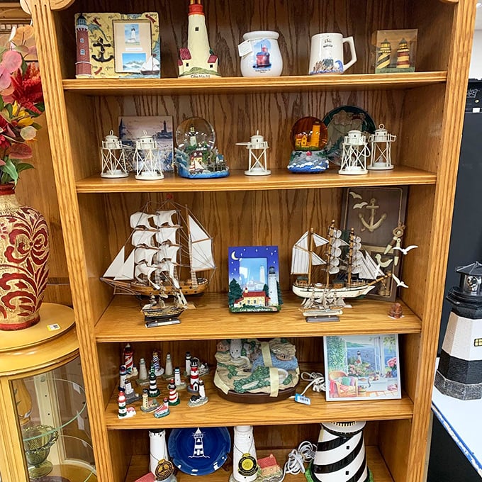 A nautical collection that brings Cape Cod to the Midwest. These lighthouse treasures let you experience sea breezes without leaving Wisconsin.
