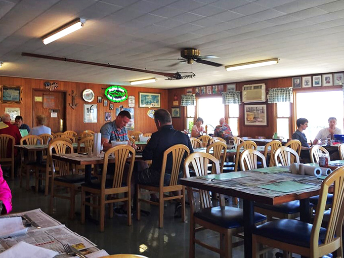 Real people enjoying real food in a real place &ndash; no staging required when the experience speaks volumes.