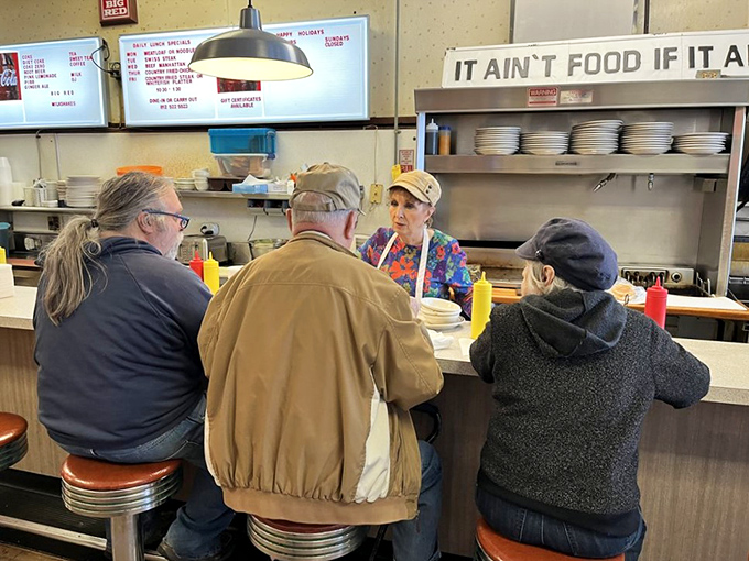 The counter crew&mdash;where regulars become family and newcomers are just regulars who haven't settled in yet.