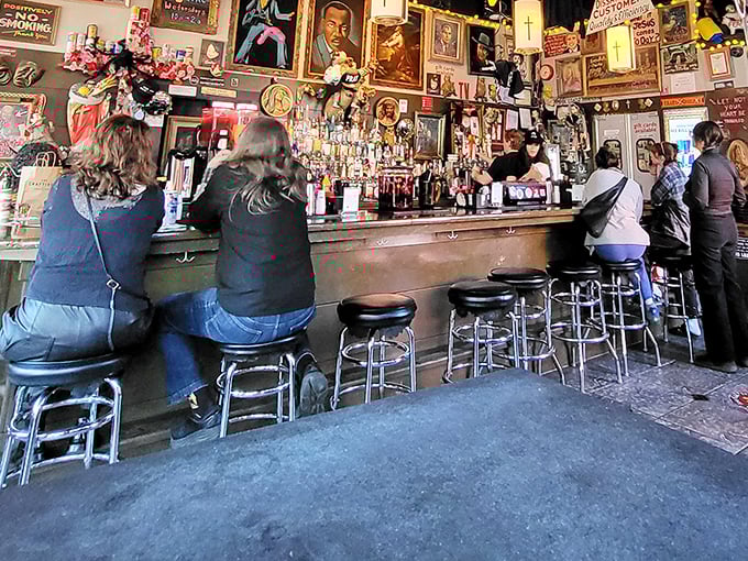 Happy diners discover that the best conversations happen in the most unexpected places.